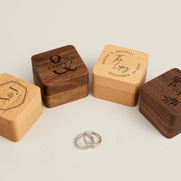 Personalized Ring Box - Etsy
