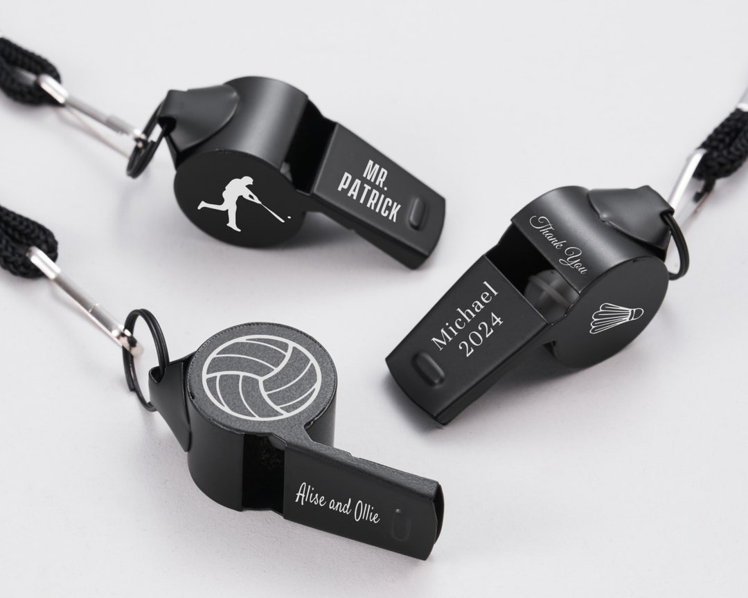 Personalized Engraved Sports Whistles for Best Coach,fancy Best Team ...