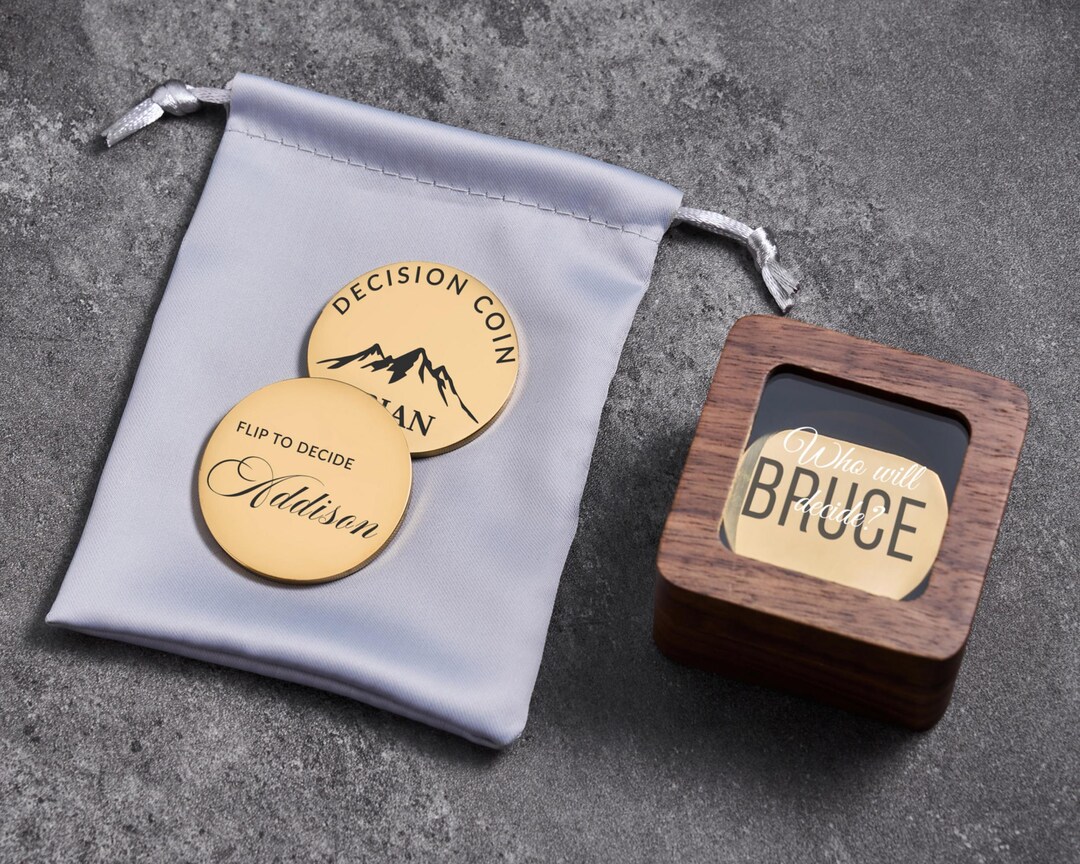 Personalized Decision Coin Gifts for Her,handmade Decision Maker Gift ...