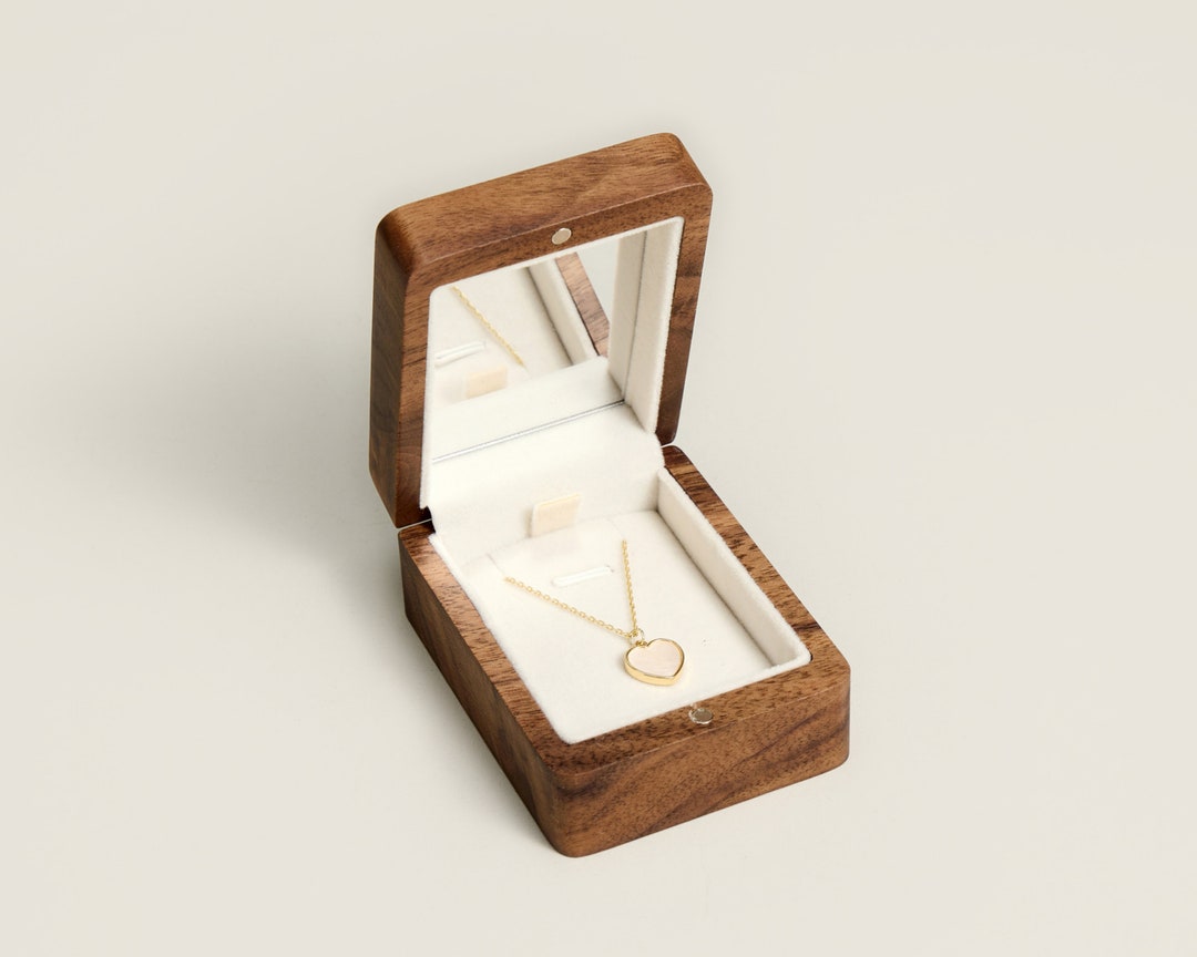 Fancy Personalized Necklace Box for Her,anniversary Gift for Him ...