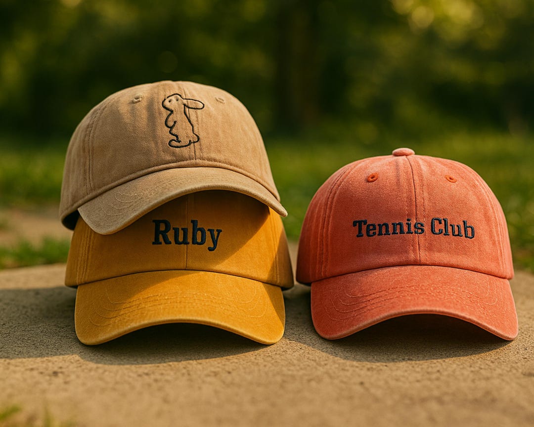 Personalized Cap With Your Own Logo,custom Embroidered Bridesmaid Cap ...