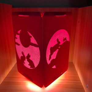 Mid Autumn Festival Collapsible Red Lantern - Hanging / Standing ...