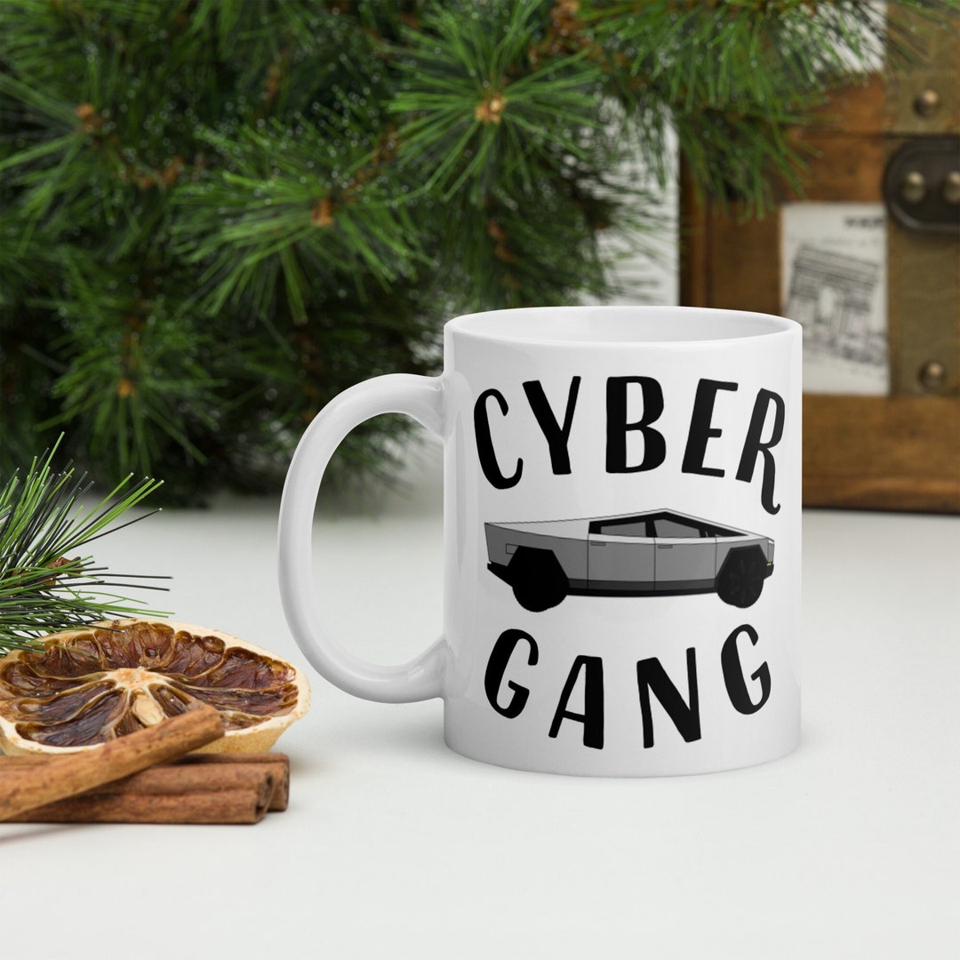 Tesla Cyber Truck Coffee Mug, Tesla Tea Cup, Gift for Tesla Lovers and ...