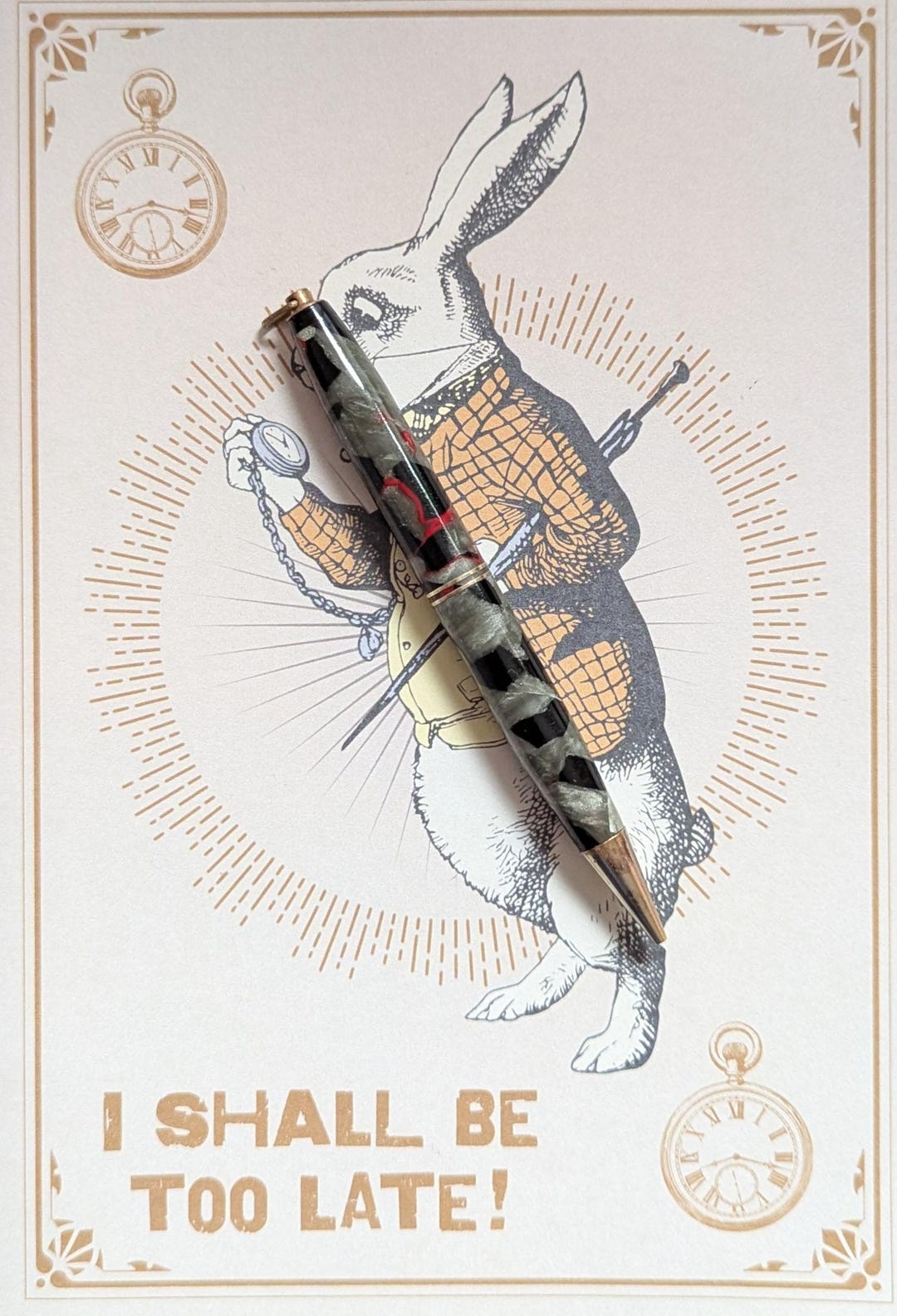 Vintage Mottled Grey Celluloid Mechanical Pencil - Etsy