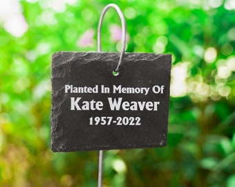 Tree Dedication Plaque - Etsy