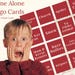 Home Alone Movie Bingo: 5 Unique Cards, Holiday Game (PDF) - Etsy