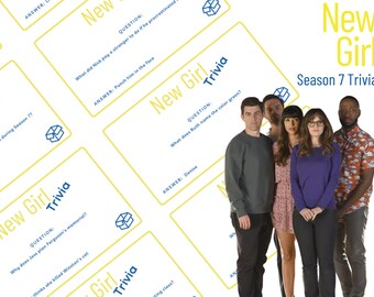 New Girl Trivia | Season 2 | New Girl Party Game | Instant Download ...