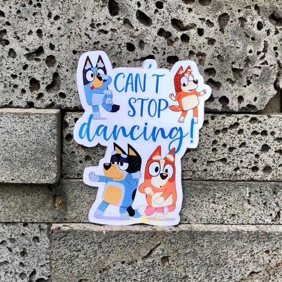 Bluey Vinyl Decal Sticker Bluey Funny Bluey Sticker for - Etsy UK