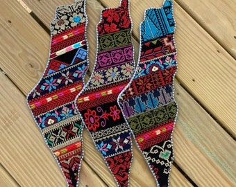 Palestinian Embroidered Wall Hanging - Etsy