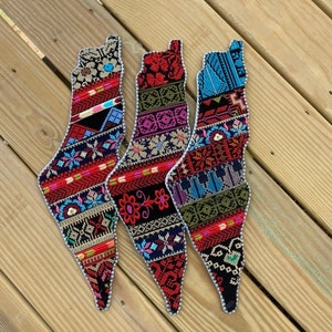 Traditional Palestinian Tatreez Embroidered Wall Decor | Palestine ...