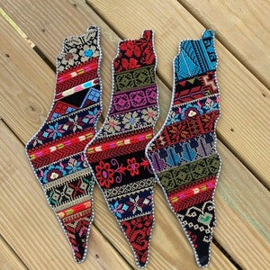 Traditional Palestinian Tatreez Embroidered Wall Decor | Palestine ...