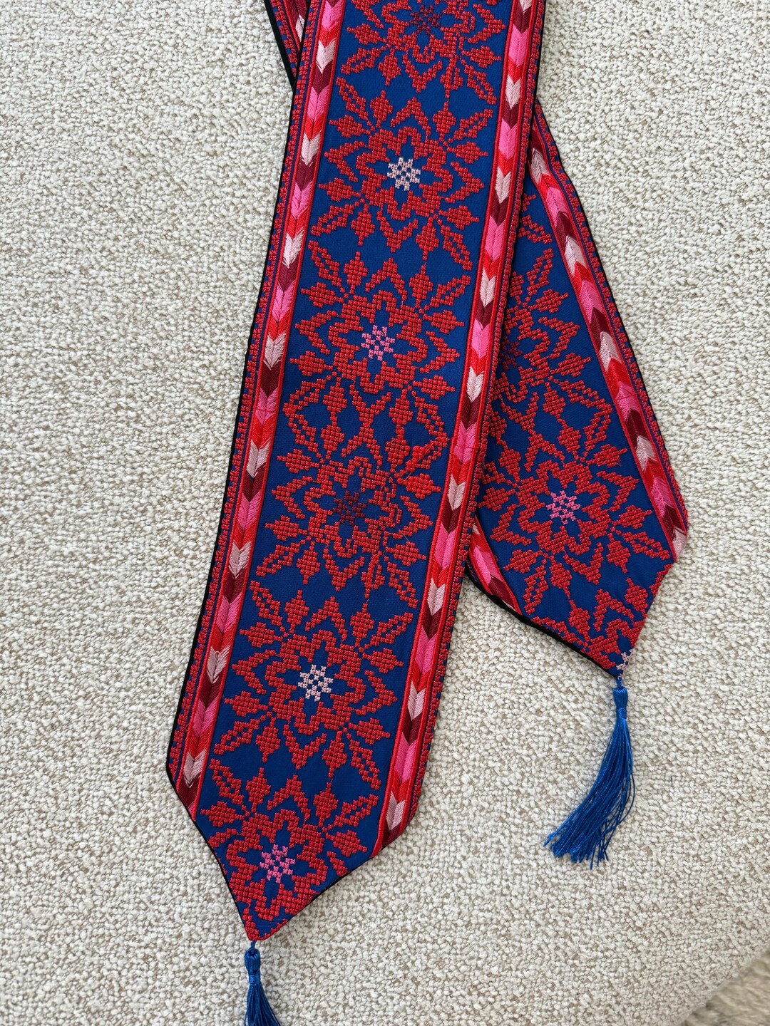 Tatreez Graduation Stole / Grad Sash Palestinian Tatreez Embroidery - Etsy