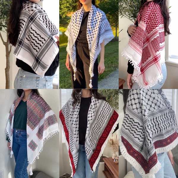 Palestine Kufiya Keffiyeh - Etsy UK