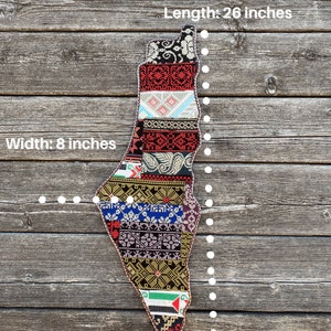 Traditional Palestinian Tatreez Embroidered Wall Decor Large Size ...