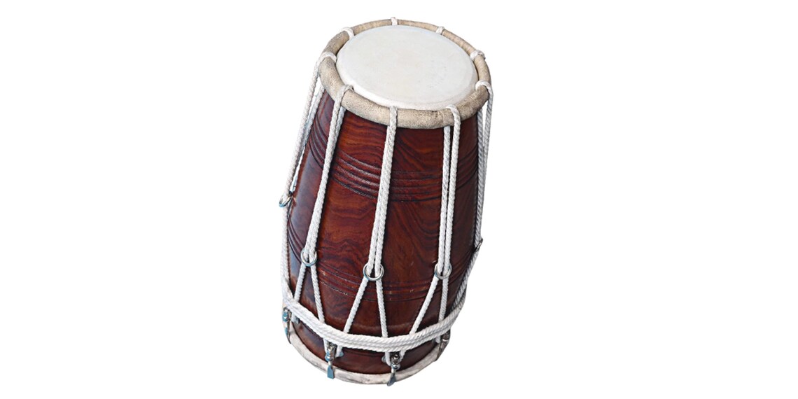Dholak Music Instruments, Handmade Wooden Dholak by Zaima Handicraft ...