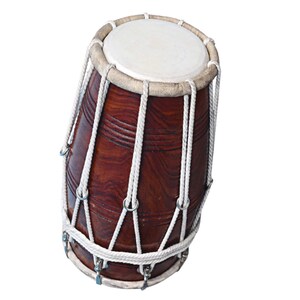 Dholak Music Instruments, Handmade Wooden Dholak by Zaima Handicraft ...