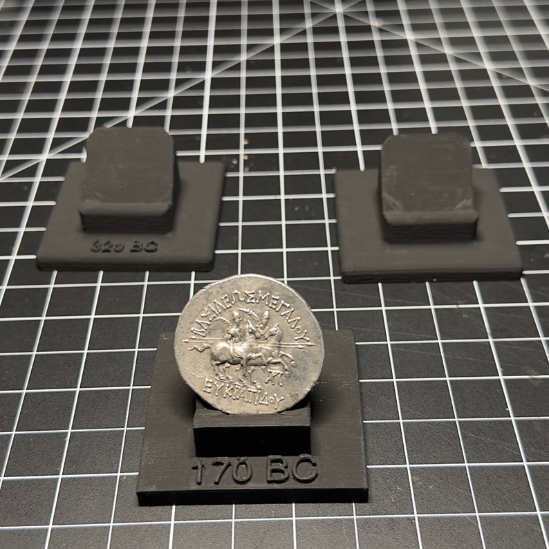 3D Printed Coin Display - Etsy