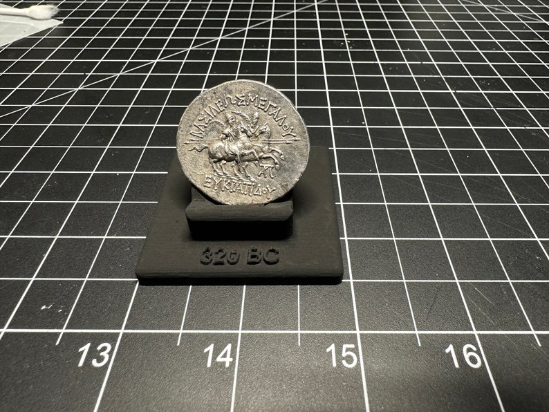 3D Printed Coin Display - Etsy
