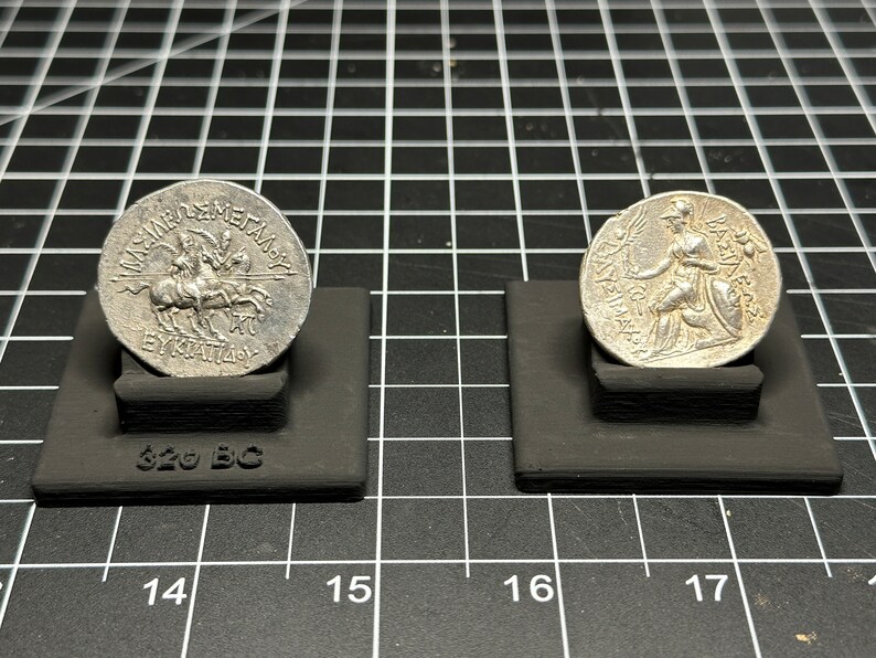 3D Printed Coin Display - Etsy