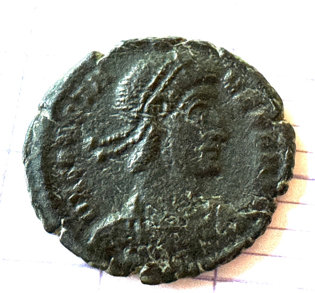 Ancient Roman Coin: Bronze Flavius Julius Constans AD 348 350 RIC VIII ...