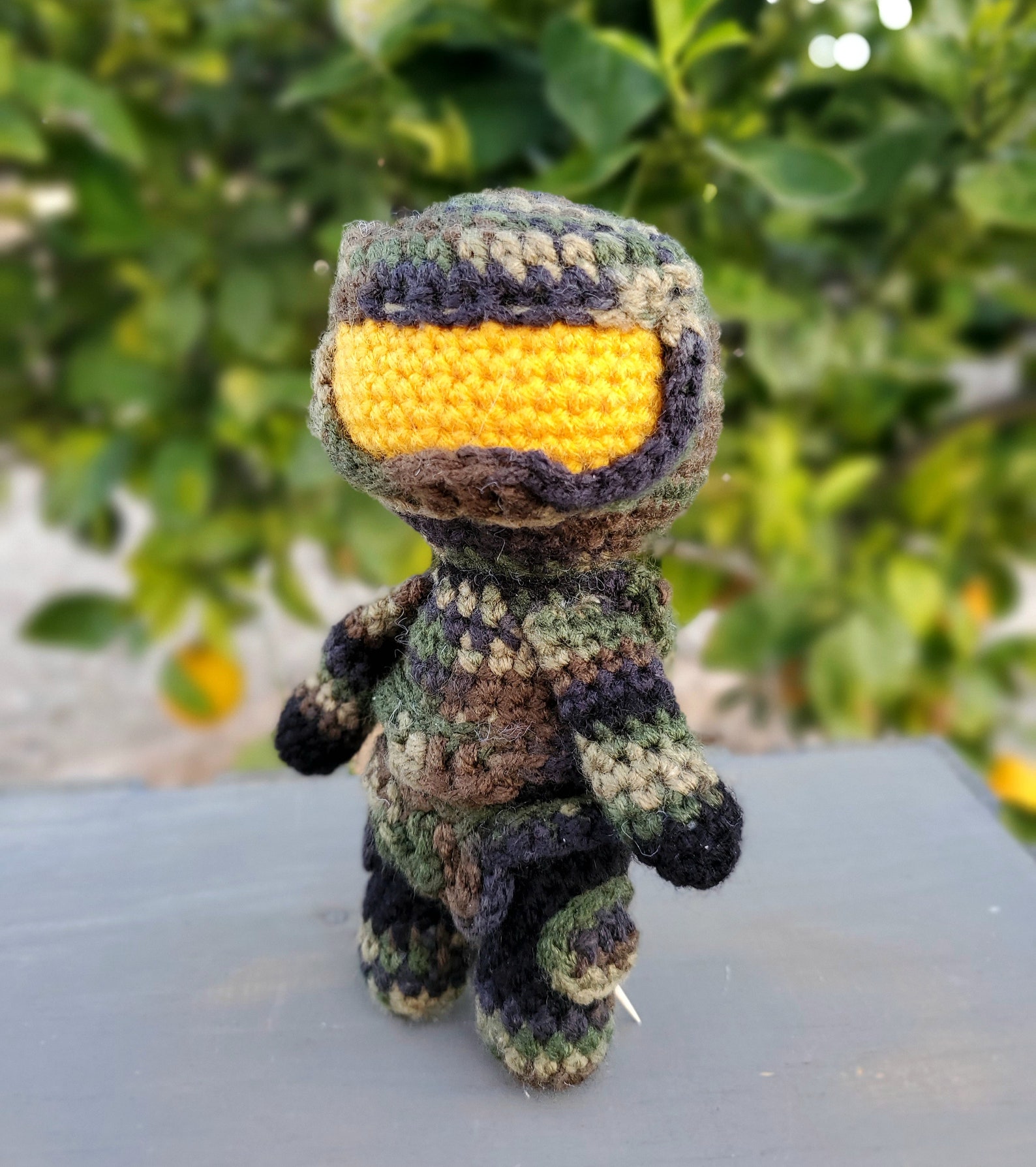 Master Chief Handmade Crochet Plushie - Etsy