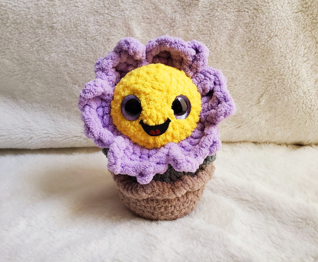 Handmade Petal Flower Crocheted Plushie - Etsy
