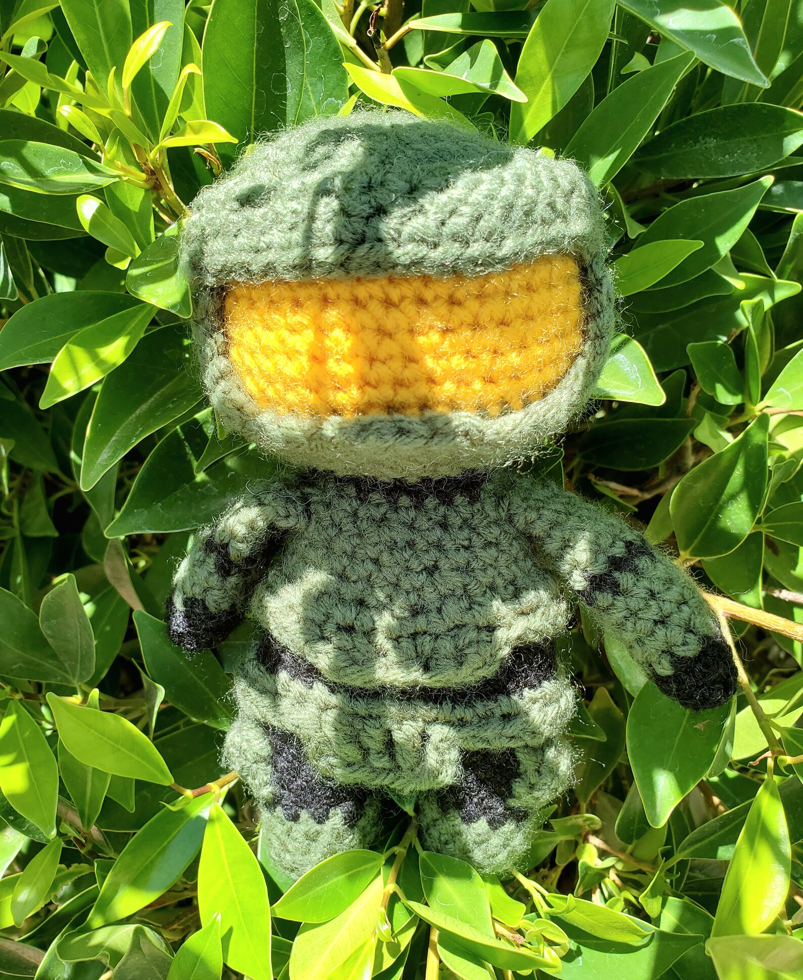 Master Chief Handmade Crochet Plushie - Etsy