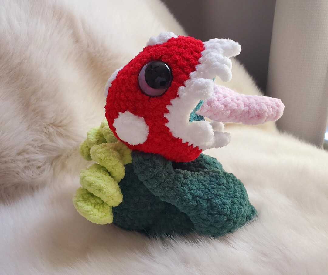 Handmade Halloween Venus Flytrap Crocheted Plushie - Etsy
