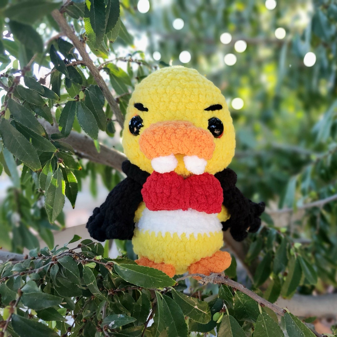 Handmade Count Quackula Crocheted Plushie - Etsy