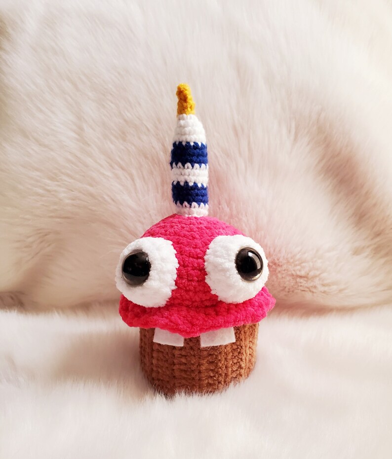 Handmade Carl the Cupcake Fnaf Crocheted Plushie - Etsy