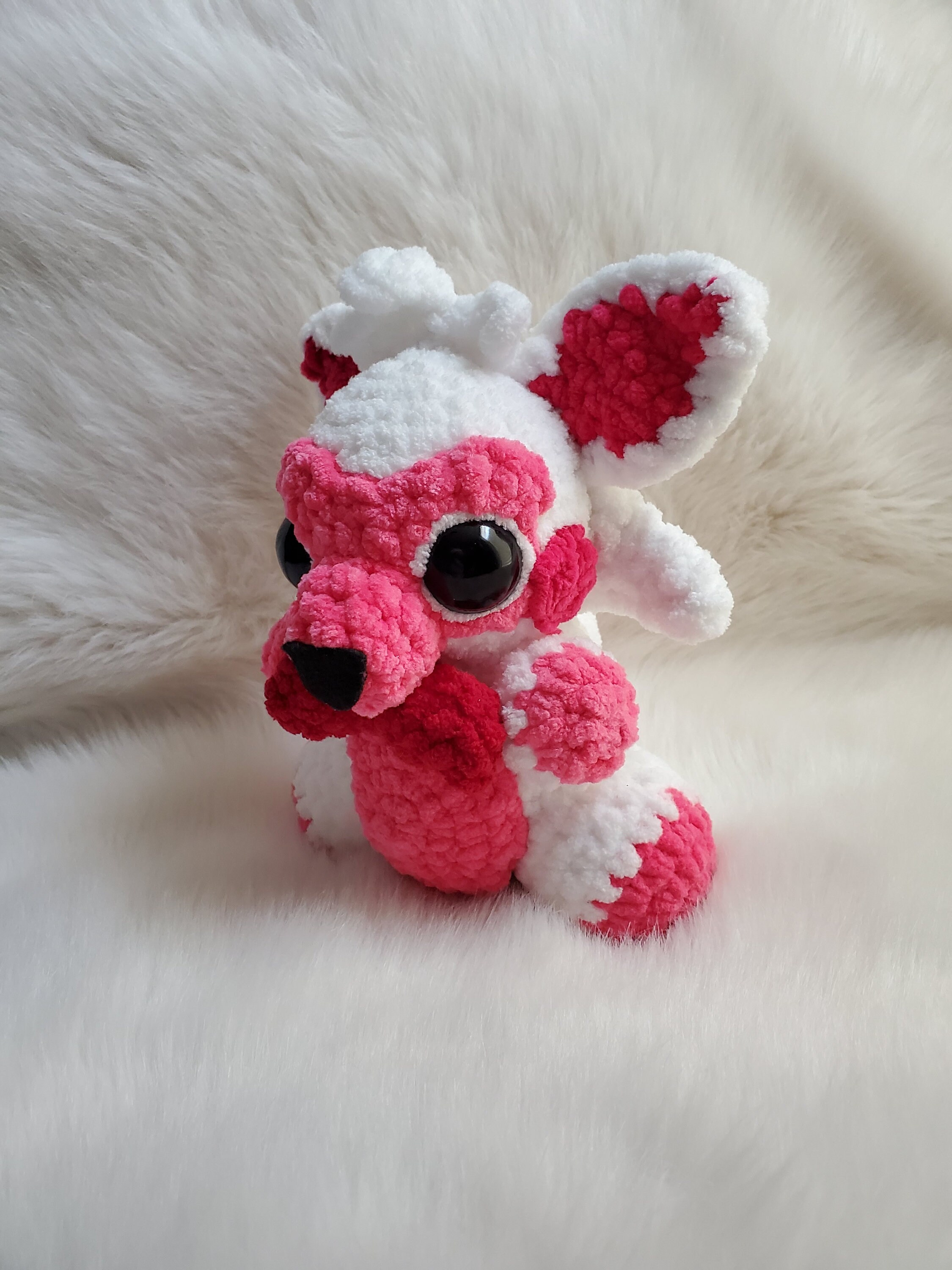 Crocheted Funtime Foxy Fnaf Plushie - Etsy