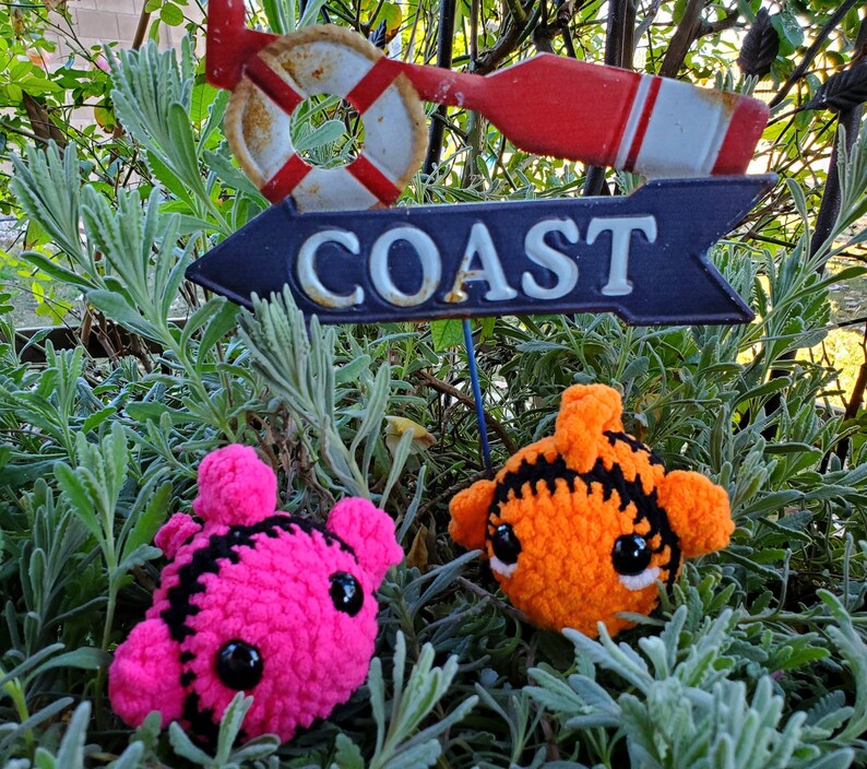 Handmade Luca the Fish Crocheted Plushie - Etsy