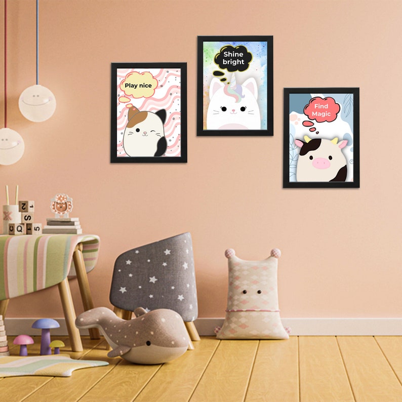 Squishmallows Art Print Set Printable, Squishmallows Quotes ...