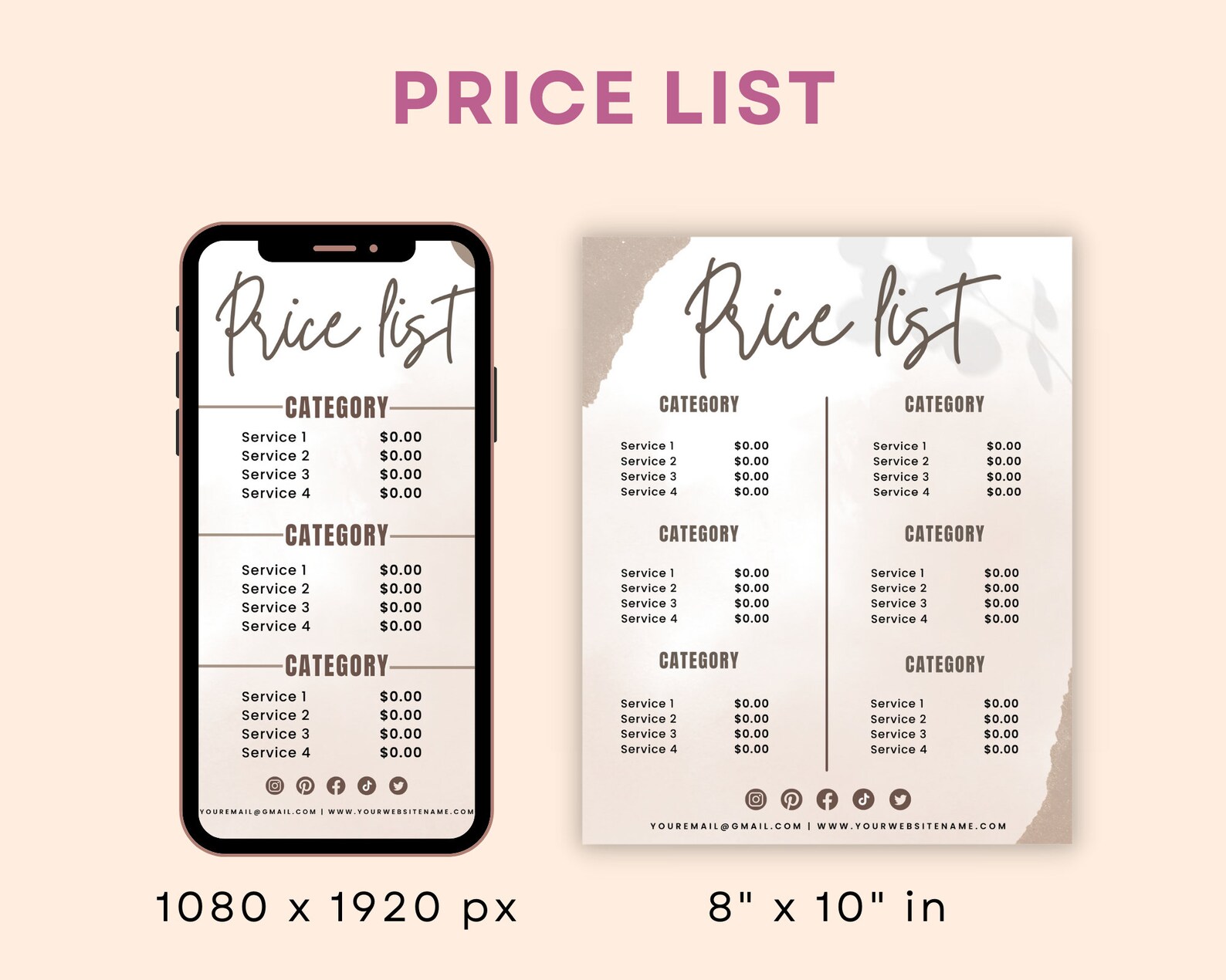 Craft Show Bundle, Craft Fair Template, Scan to Pay Template, Small ...