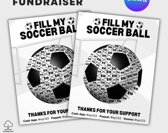 Soccer Fundraiser Instant Download - Etsy