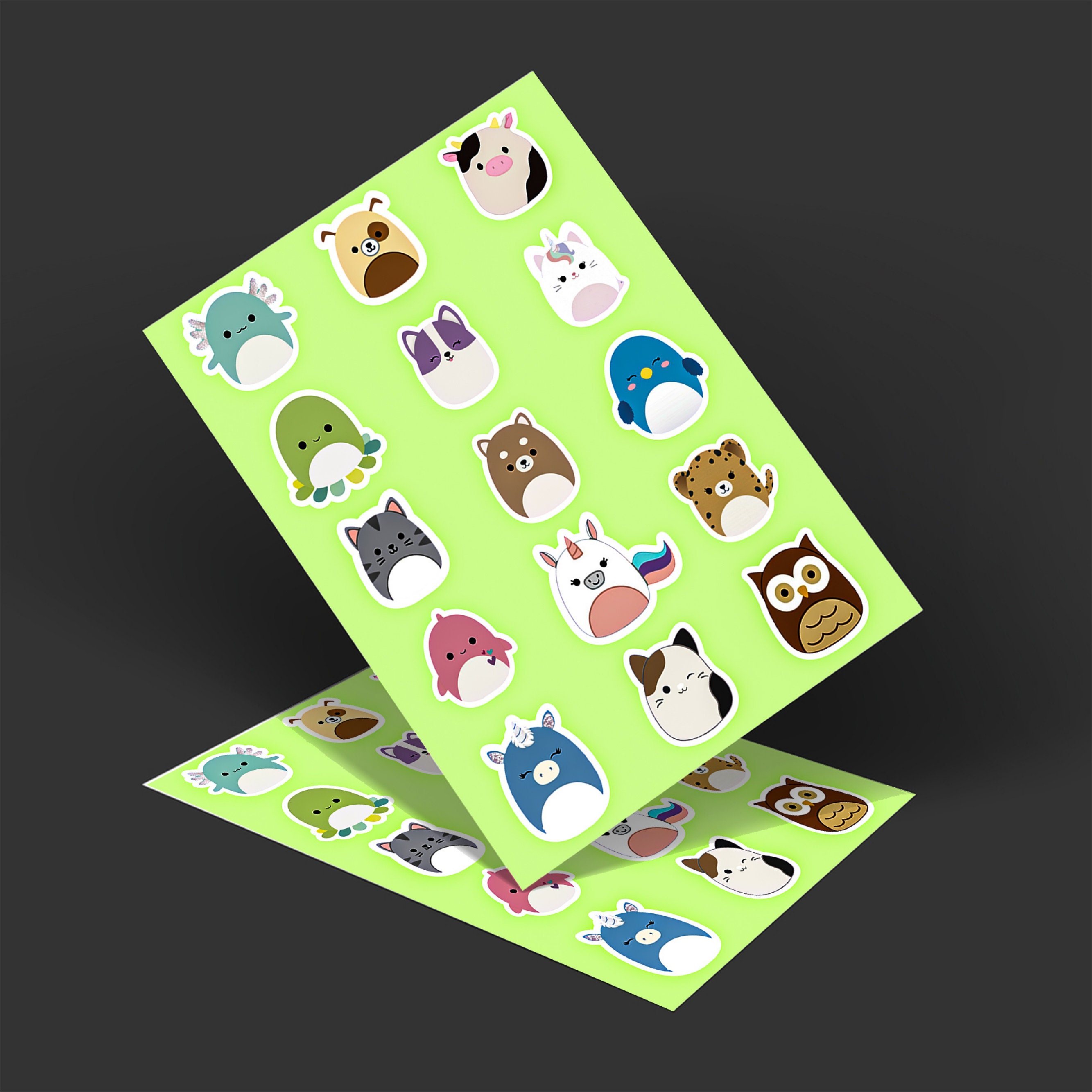Squishmallow Sticker, Printable Cute Squishmallow Stickers ...