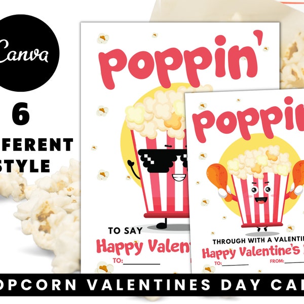 Printable Popcorn - Etsy