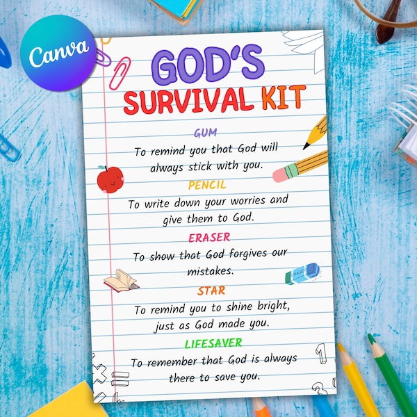 Survival Kit From God - Etsy
