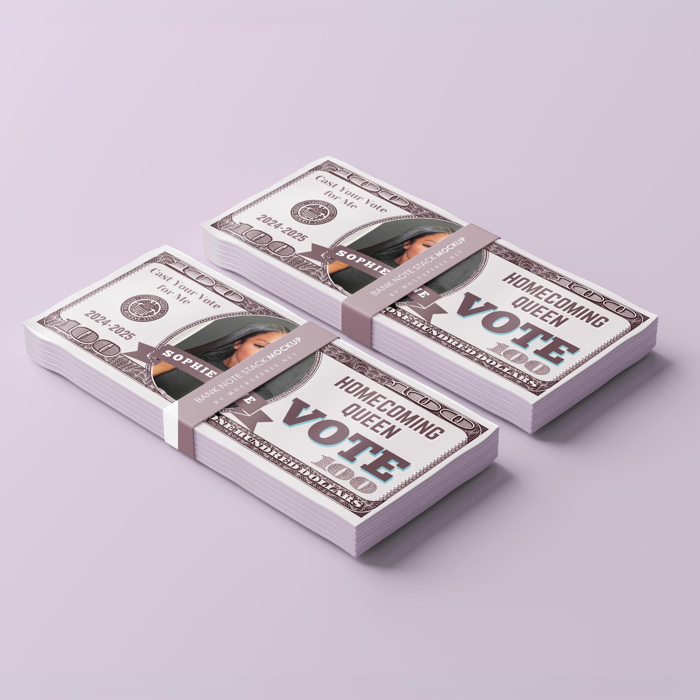 Homecoming Money, Homecoming Campaign Money, Prom Queen, Editable Fake ...