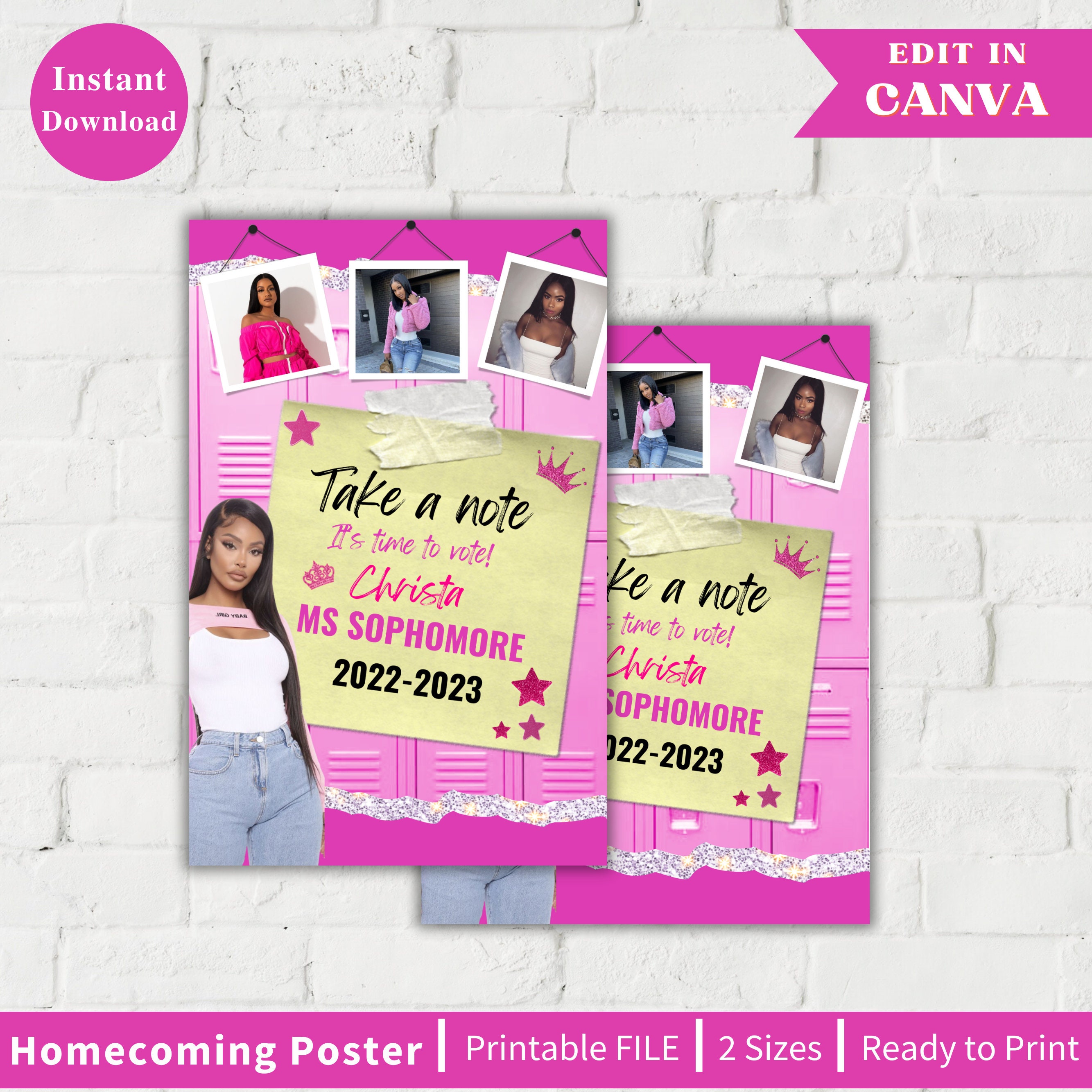 High School Student Council Posters