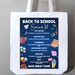 EDITABLE Back to School Survival Kit Gift Tags | Back to School Student ...