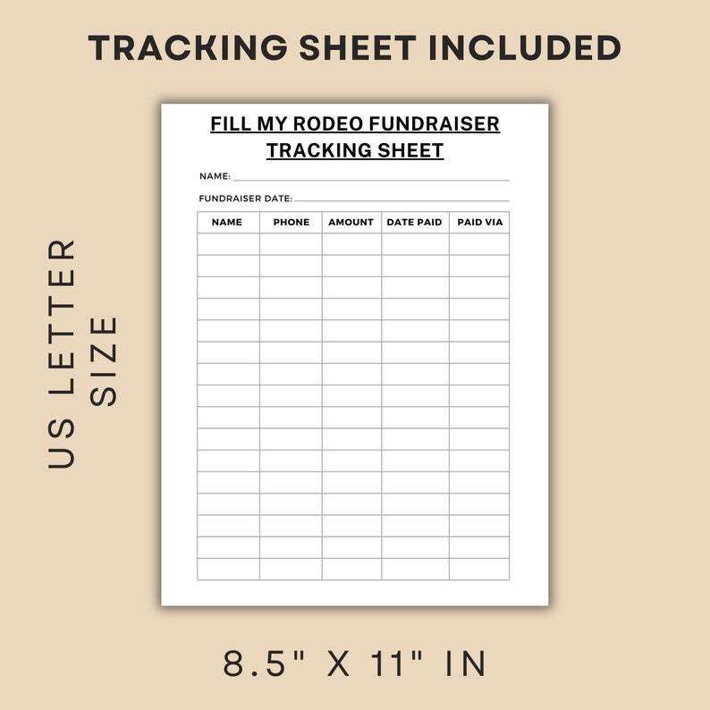 Rodeo Fundraiser Template, Horse Riding Match Fundraiser, Horse ...