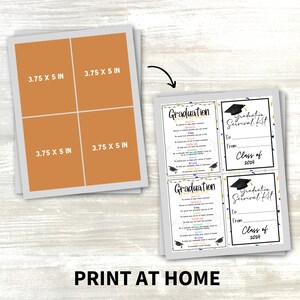 EDITABLE Graduation Survival Kit, After Graduation Survival Kit ...