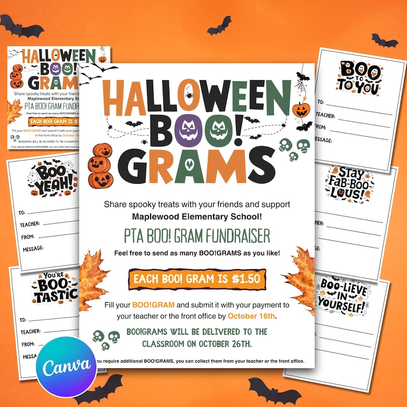 Boo Grams Fundraiser - Etsy