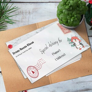 Letter From Santa Bundle, Santa Nice List Certificate, Printable Santa ...