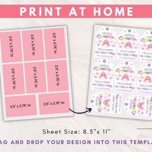 Squishy Valentine Tags, Squishing You Valentine, Hugs and Squishies ...