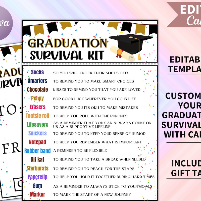 High School Survival Kit - Etsy