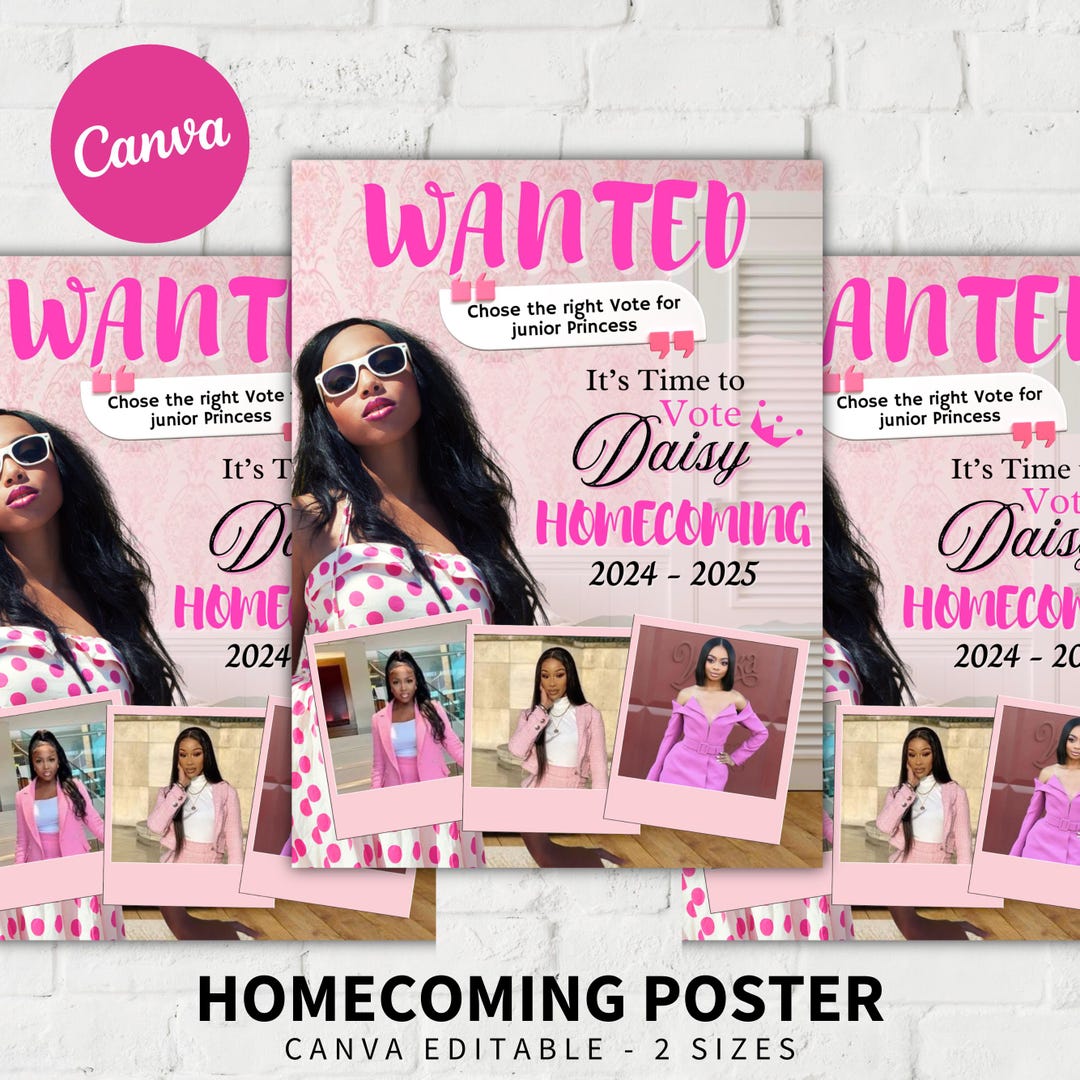 Wanted Student Council Poster High School Campaign Poster,student ...