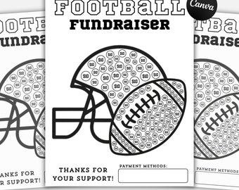 Fill in My Football Fundraiser - Etsy
