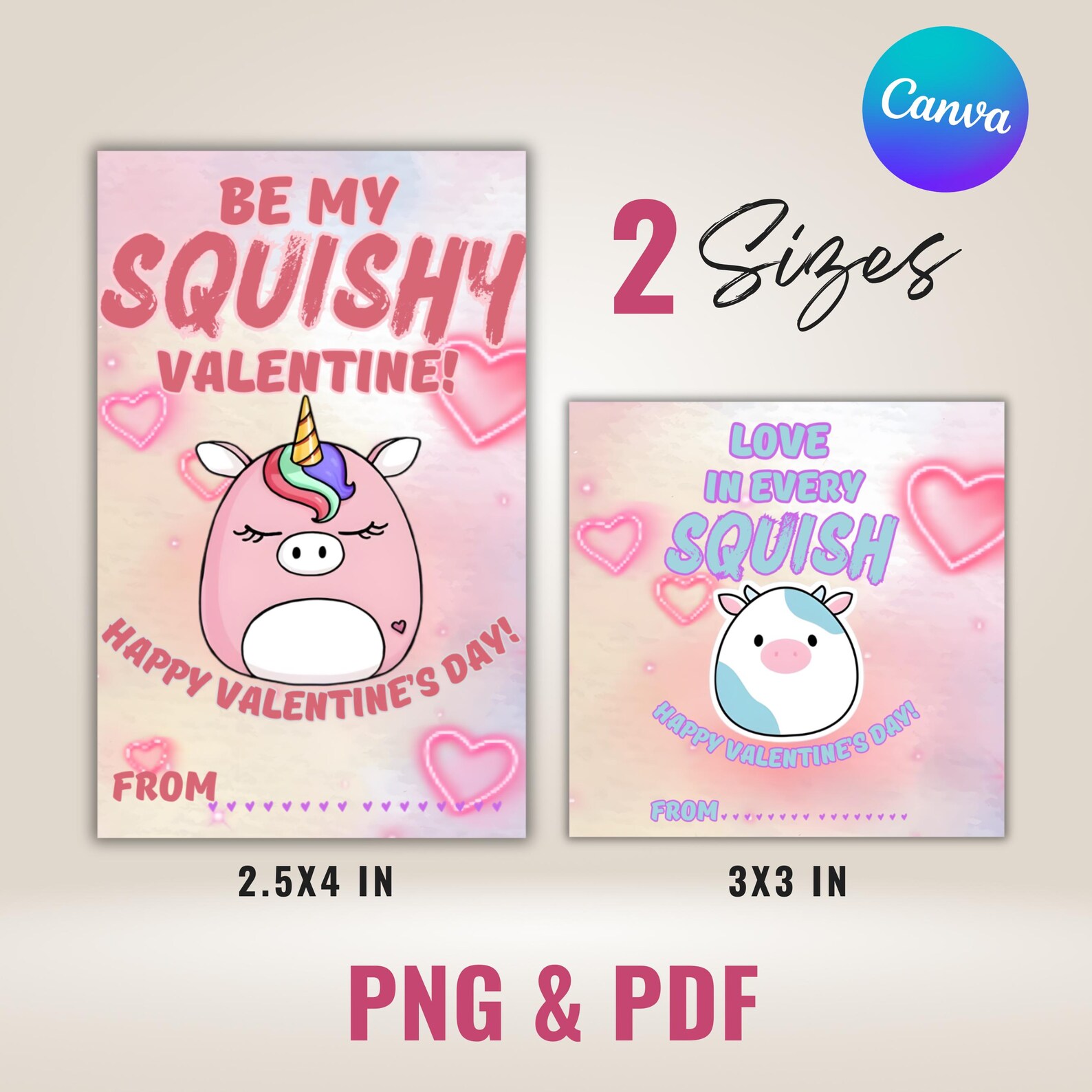 15 Squishmallow Valentine Cards, Squishy Valentine Cards, Squishmallow ...